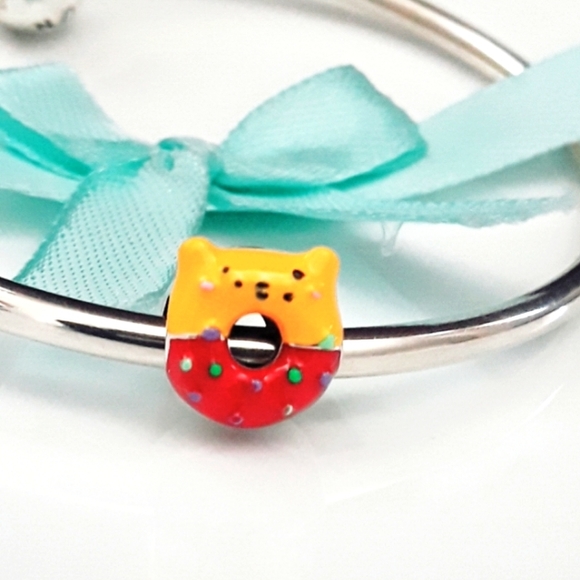UNBRANDED | Jewelry | Winnie The Pooh Sparkling Donut Charm Pandora ...